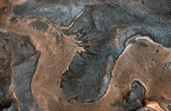 NASA Uncovers Magnificent ‘Dragon’ Embedded Across Planet Mars’ Surface ...