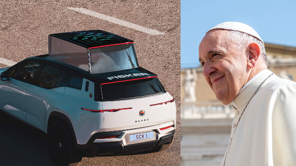Pope Francis Is Getting An All-Electric Popemobile Made With Recycled ...