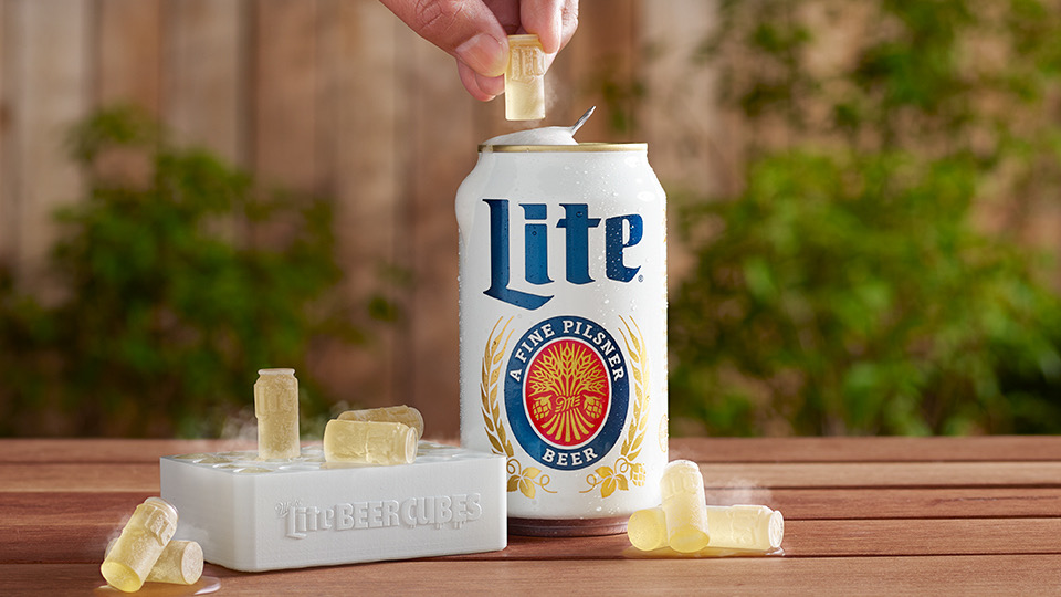 Miller Lite Debuts Tiny ‘Iced’ Beers To Cool Drinks Without Watering ...
