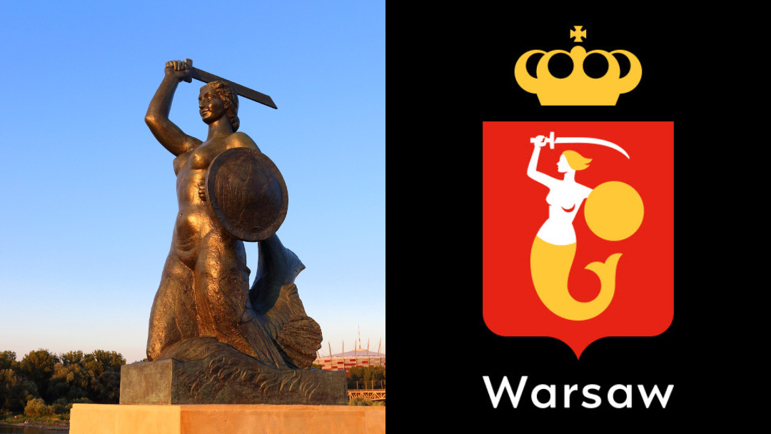 Warsaw Unveils Official Logo Immortalizing Its Mermaid For Digital ...