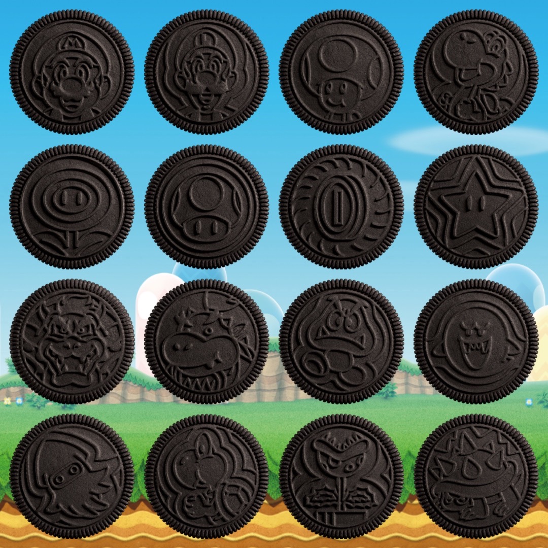 Oreo Rouses Bowser-Sized Appetites With ‘Super Mario’-Themed Cookies ...