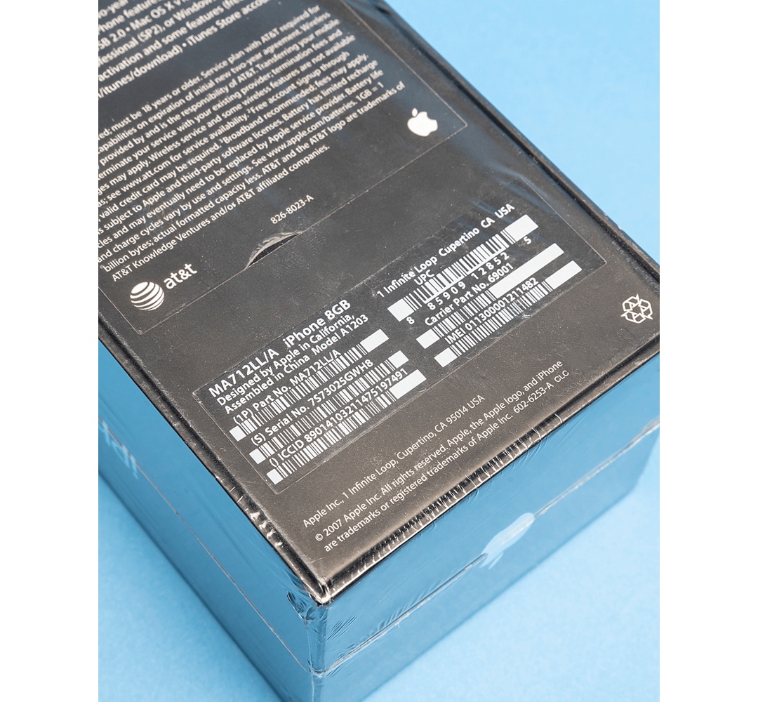 Original Apple iPhone Still Sealed In Its Plastic Reaps Five Figures ...