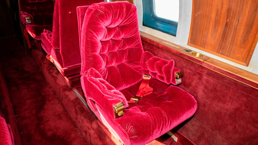Inside Elvis Presley’s Velvet-Clad Private Jet That’s Landing At ...