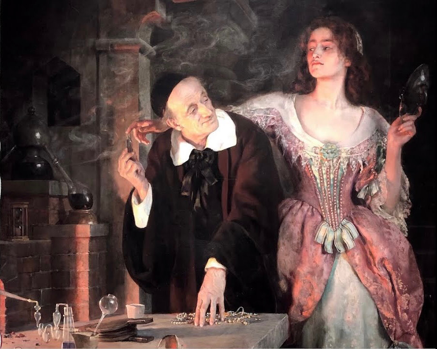 Scandalous Victorian Painting Of A Murderess Who Killed With Potions ...