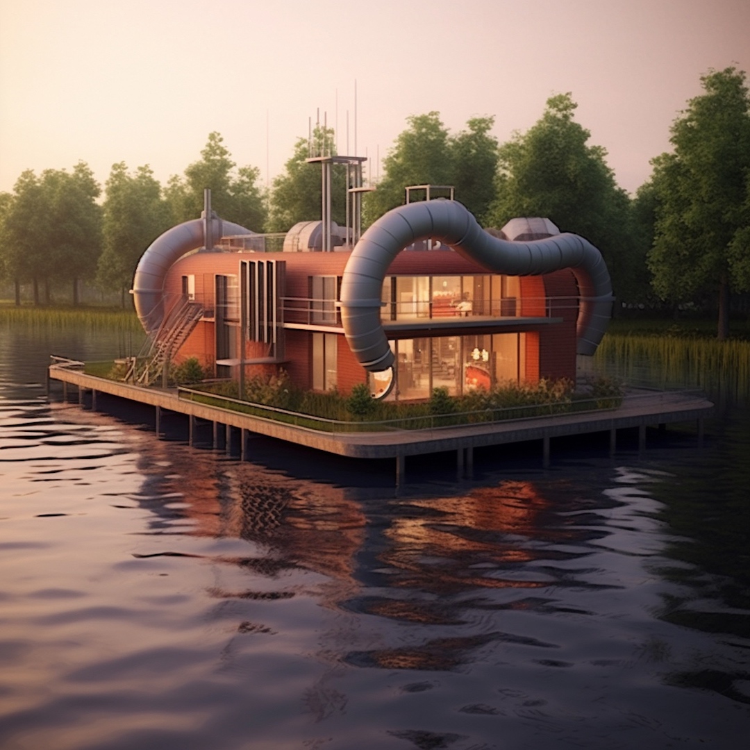 Unique Homes Constructed By AI To Withstand Climate Change - DesignTAXI.com