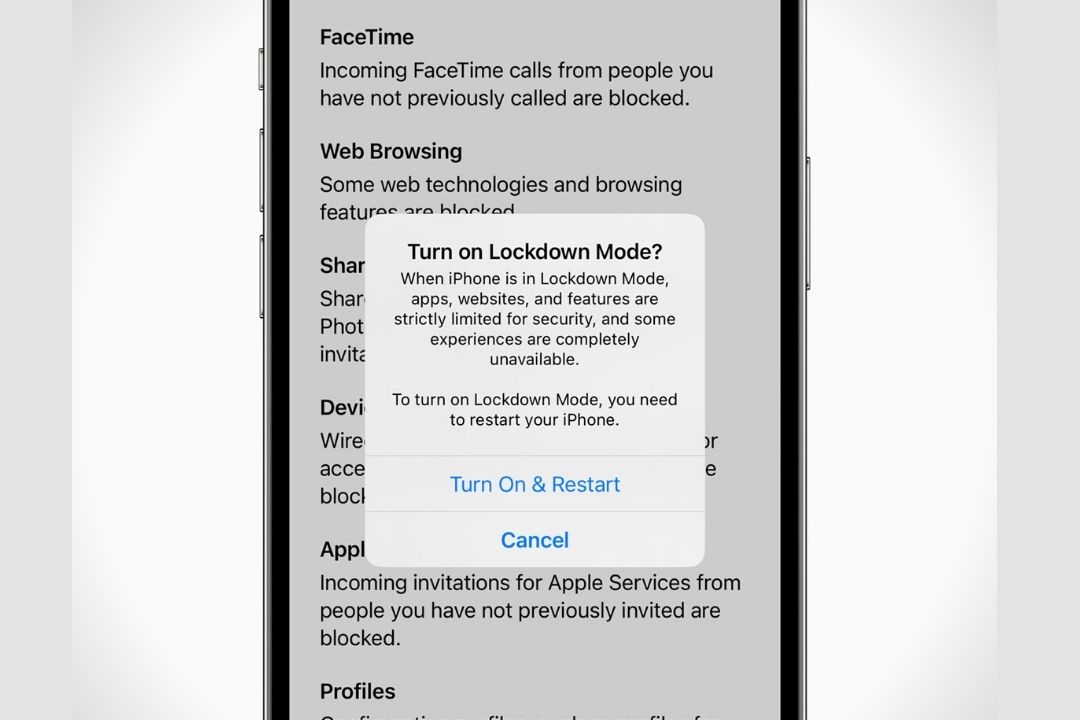 Apple Launches ‘Lockdown Mode’ For iPhone Users Who Need The Protection ...
