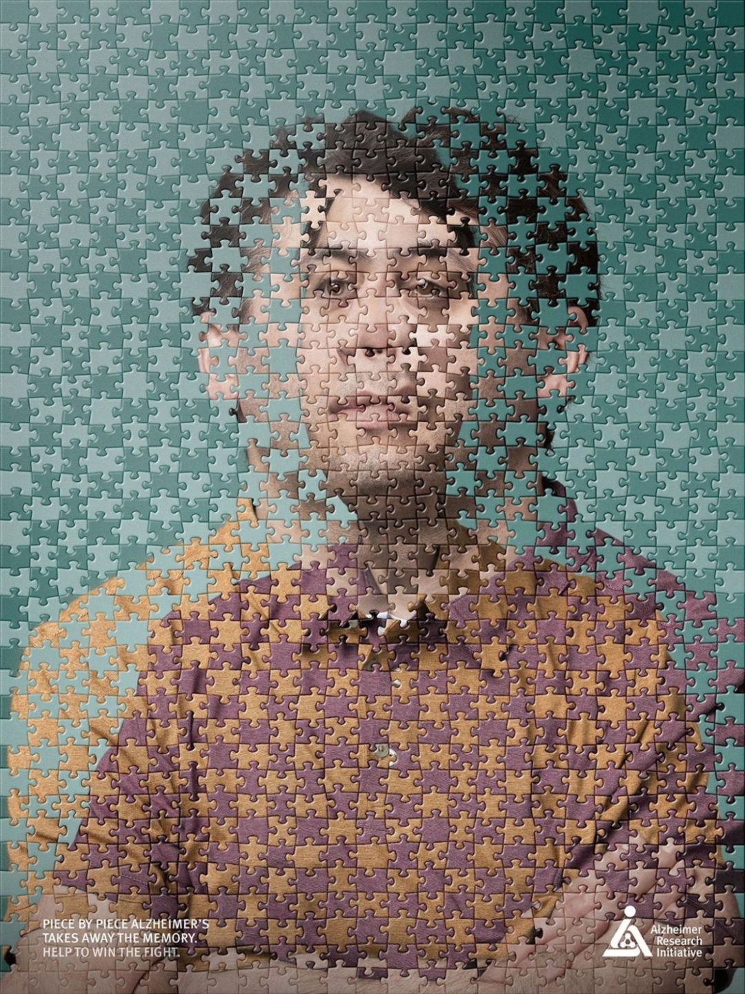 Memory Loss Is Stunningly Visualized In Series Of Puzzling Posters ...