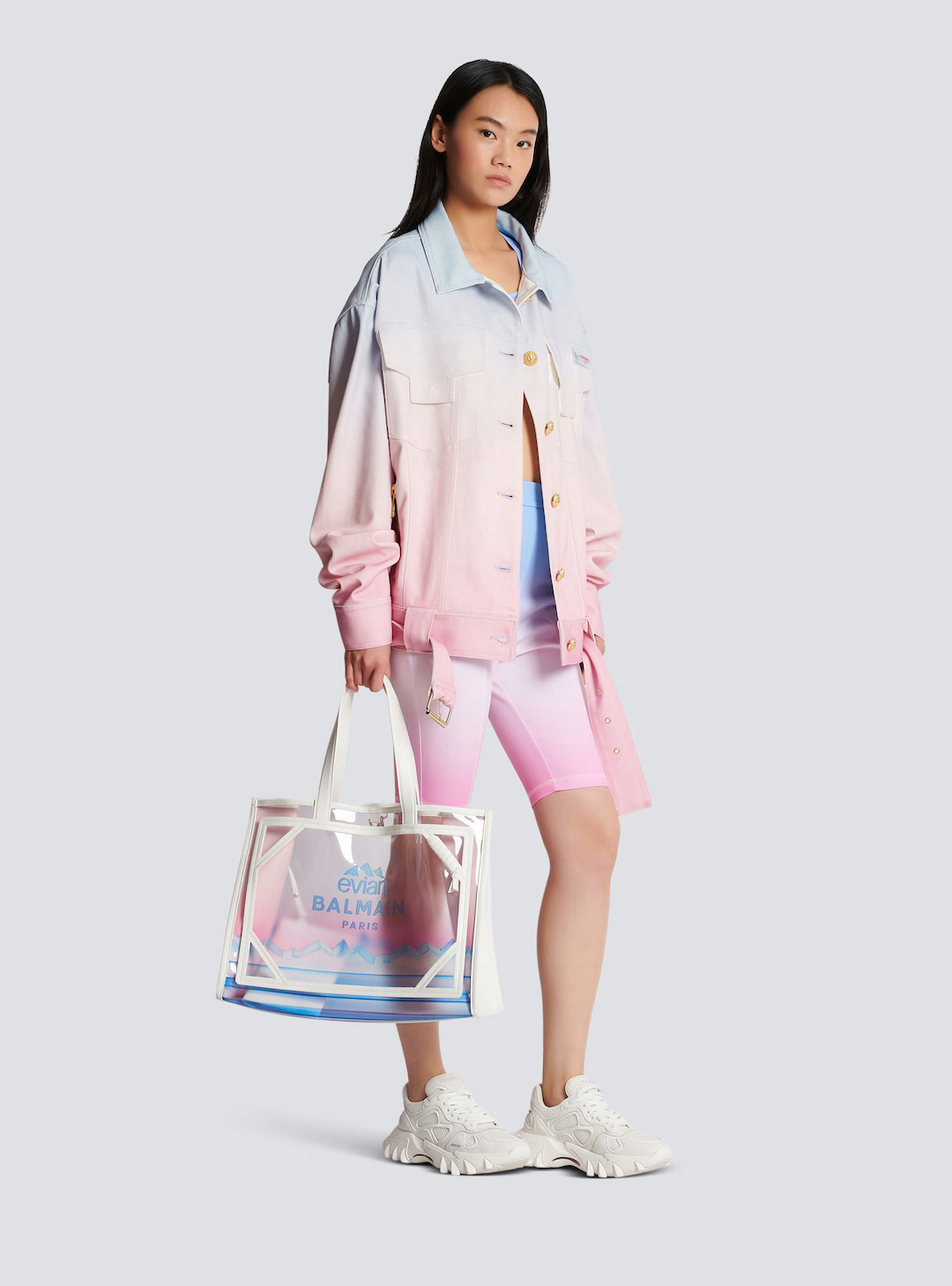 Balmain Teams Up With Evian On Ready-To-Wear Collection To Spotlight ...