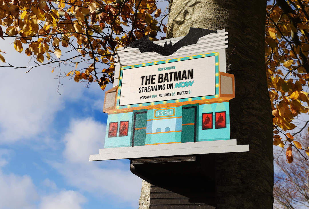Tiny ‘Batman’ Movie Theaters Now Showing On Trees To Protect Winged ...