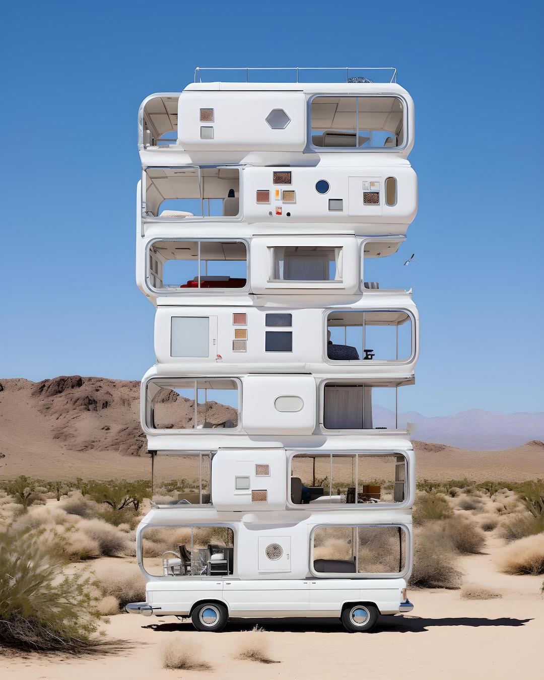Next-Level Caravans Created By AI Could Be Multipurpose Living Spaces ...