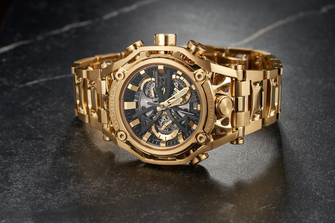 Casio Crafts Gold G-SHOCK Using AI Trained On 40 Years Of Watch Designs ...