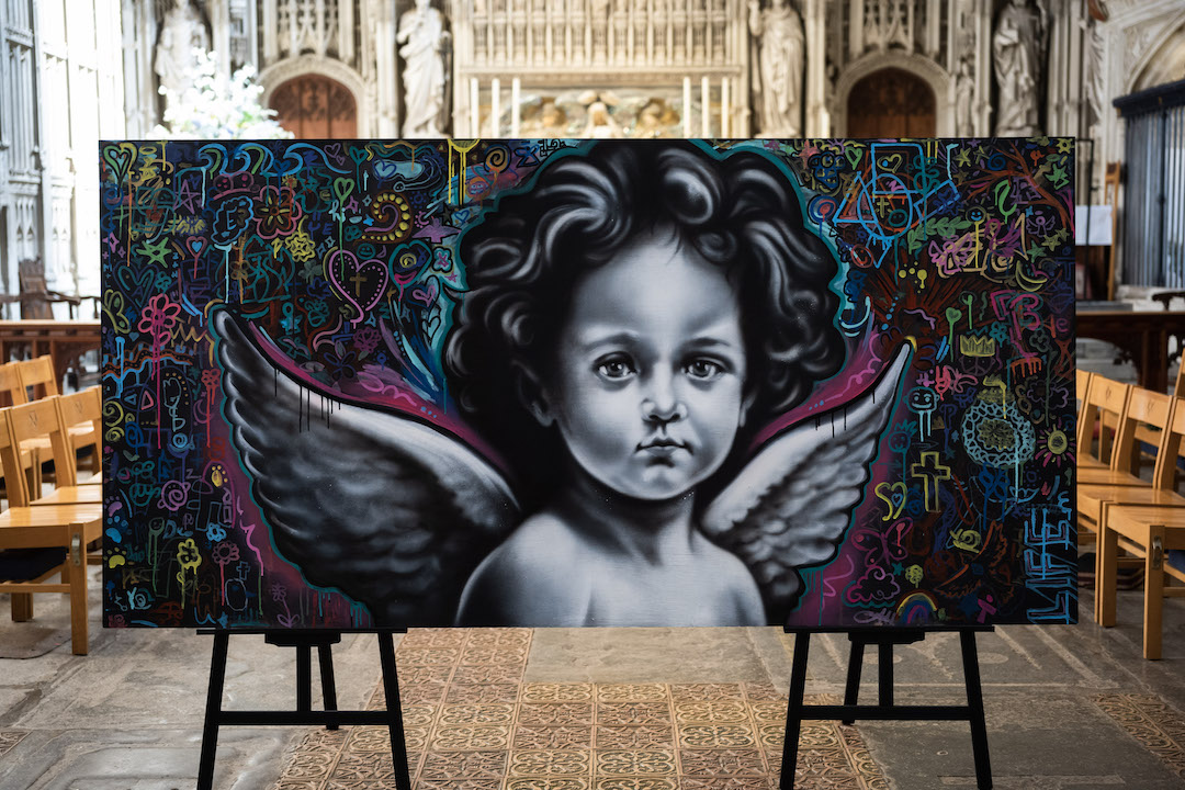 Oldest Cathedral In UK Teams With Graffiti Artist To Take Street Art To ...