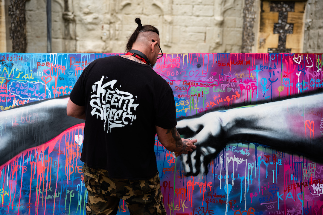 Oldest Cathedral In UK Teams With Graffiti Artist To Take Street Art To ...