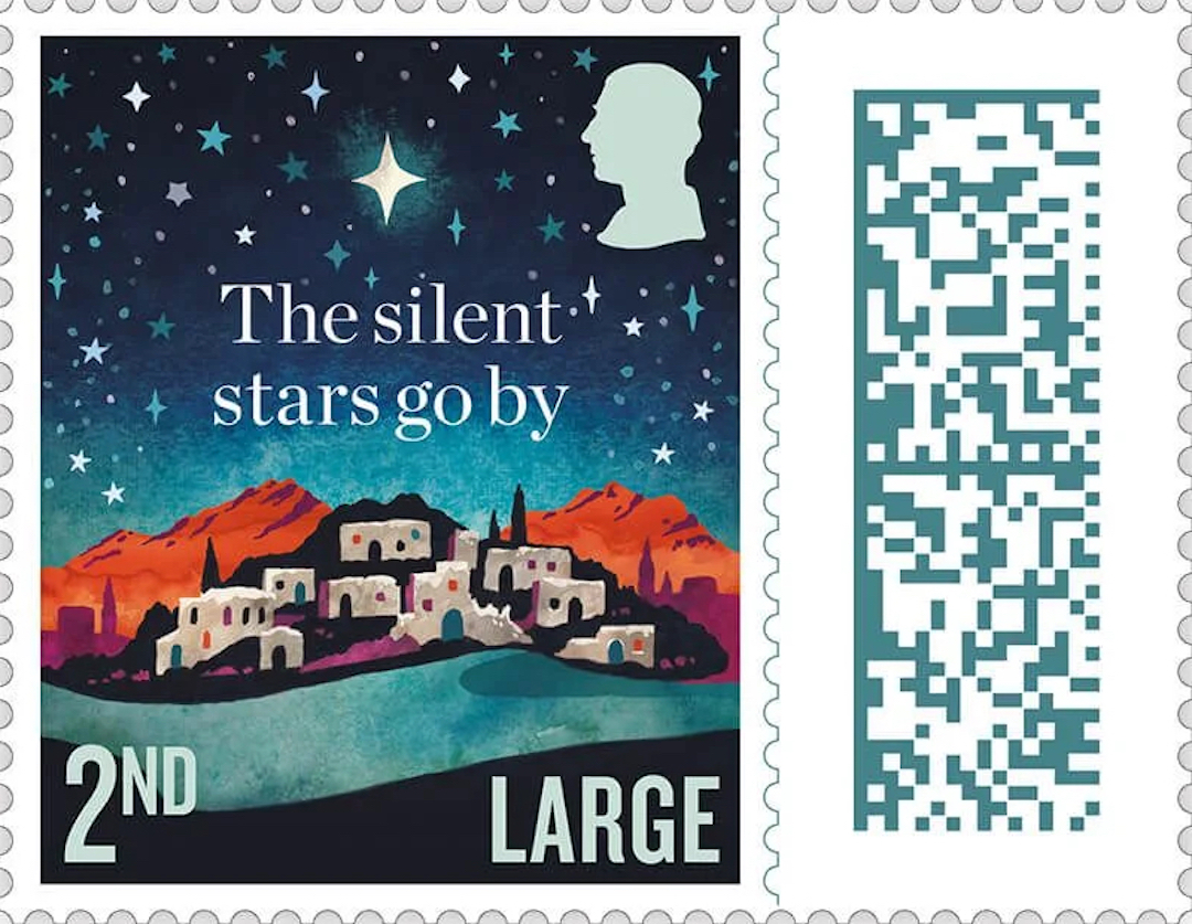 Royal Mail Debuts First Christmas Stamps Featuring King Charles III’s ...