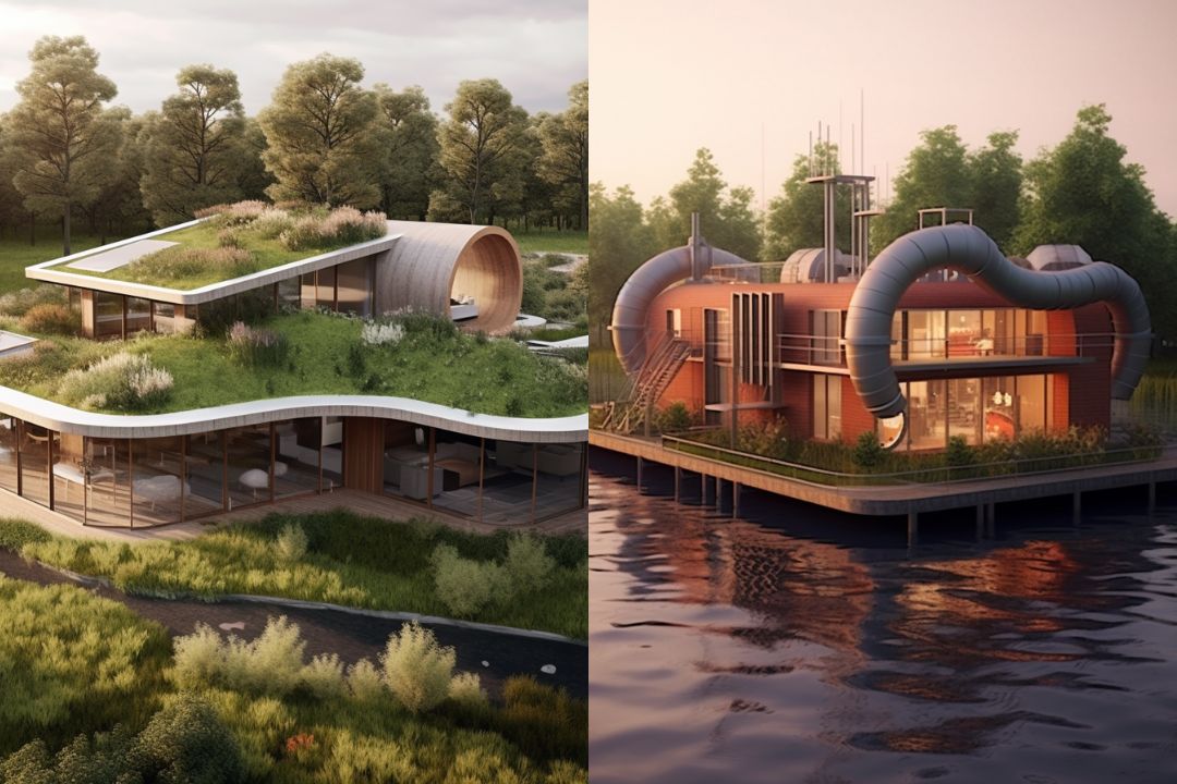 Unique Homes Constructed By AI To Withstand Climate Change - DesignTAXI.com