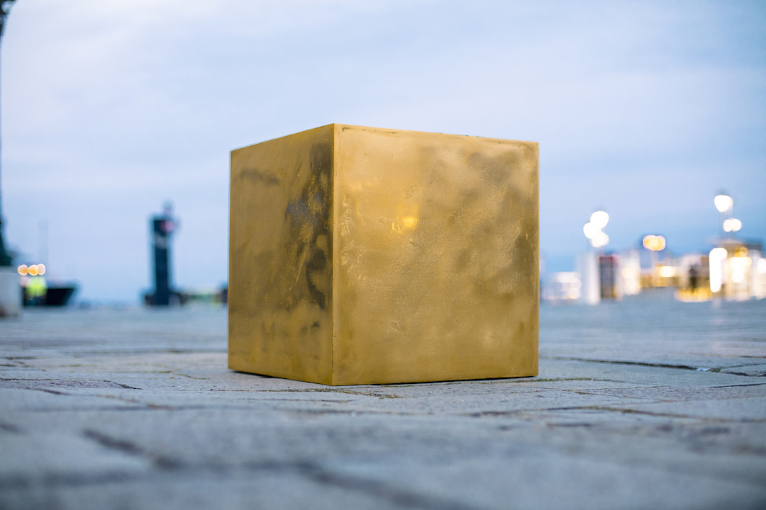 Gold Cube Worth $11.7M Makes Surprise Appearance At Venice Biennale ...