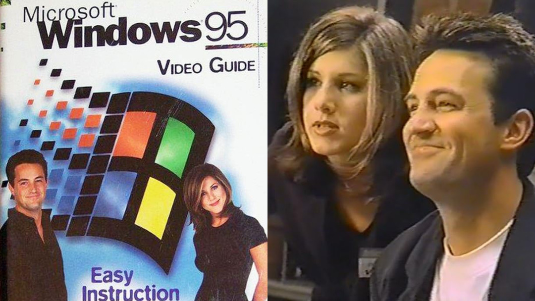 Microsoft’s Comedic Windows 95 Guide Starring Matthew Perry & Jennifer ...
