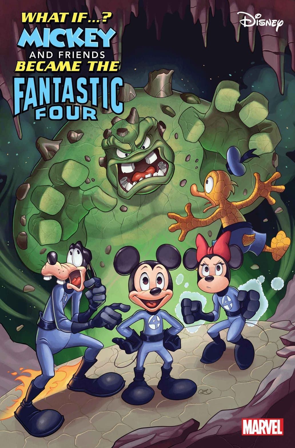Marvel Envisions Mickey Mouse & Friends As The Fantastic Four In New Comics - DesignTAXI.com