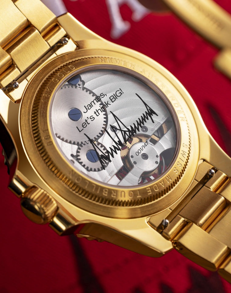 Donald Trump Unveils Watches With Ultra-Luxe Edition That’ll Set You ...