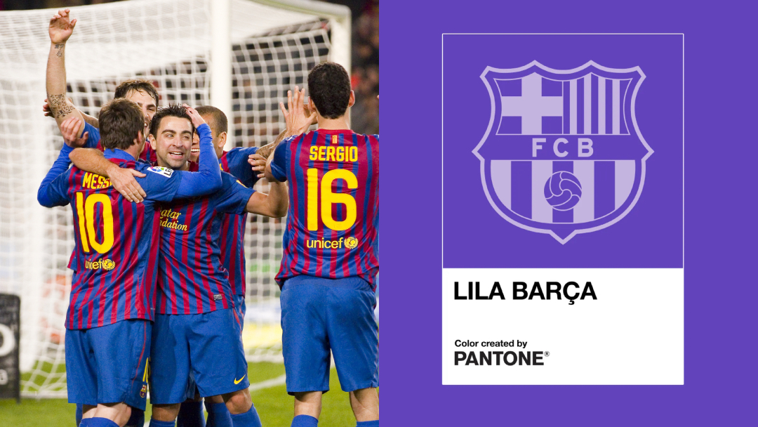 FC Barcelona Unveils PANTONE Color To Paint Its Stance On Gender ...