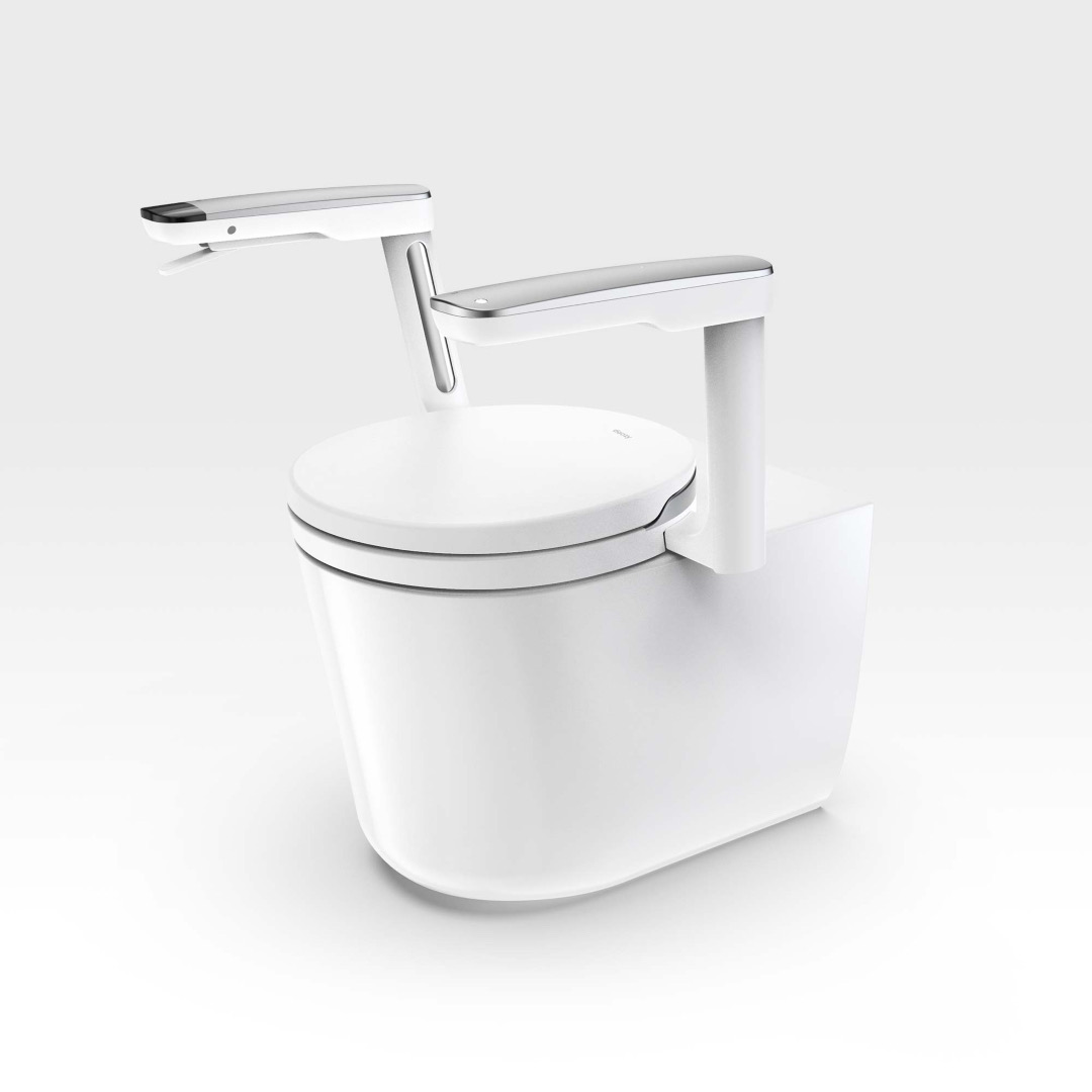 Space-Saving, Modular Toilet Can Be Adapted To Meet All Mobility Types ...