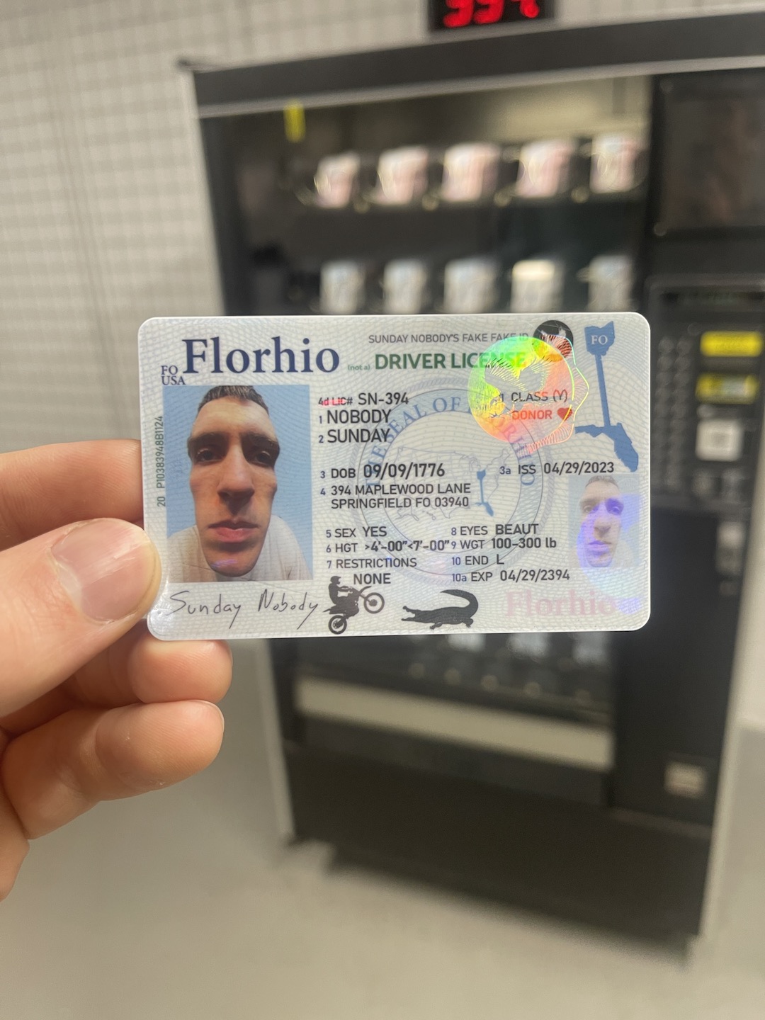 Vending Machine Spitting Out Fake IDs Pops Up In NYC - DesignTAXI.com