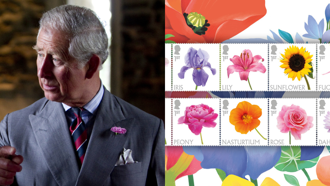 First Stamps With King Charles III’s Silhouette Are Unveiled With ...