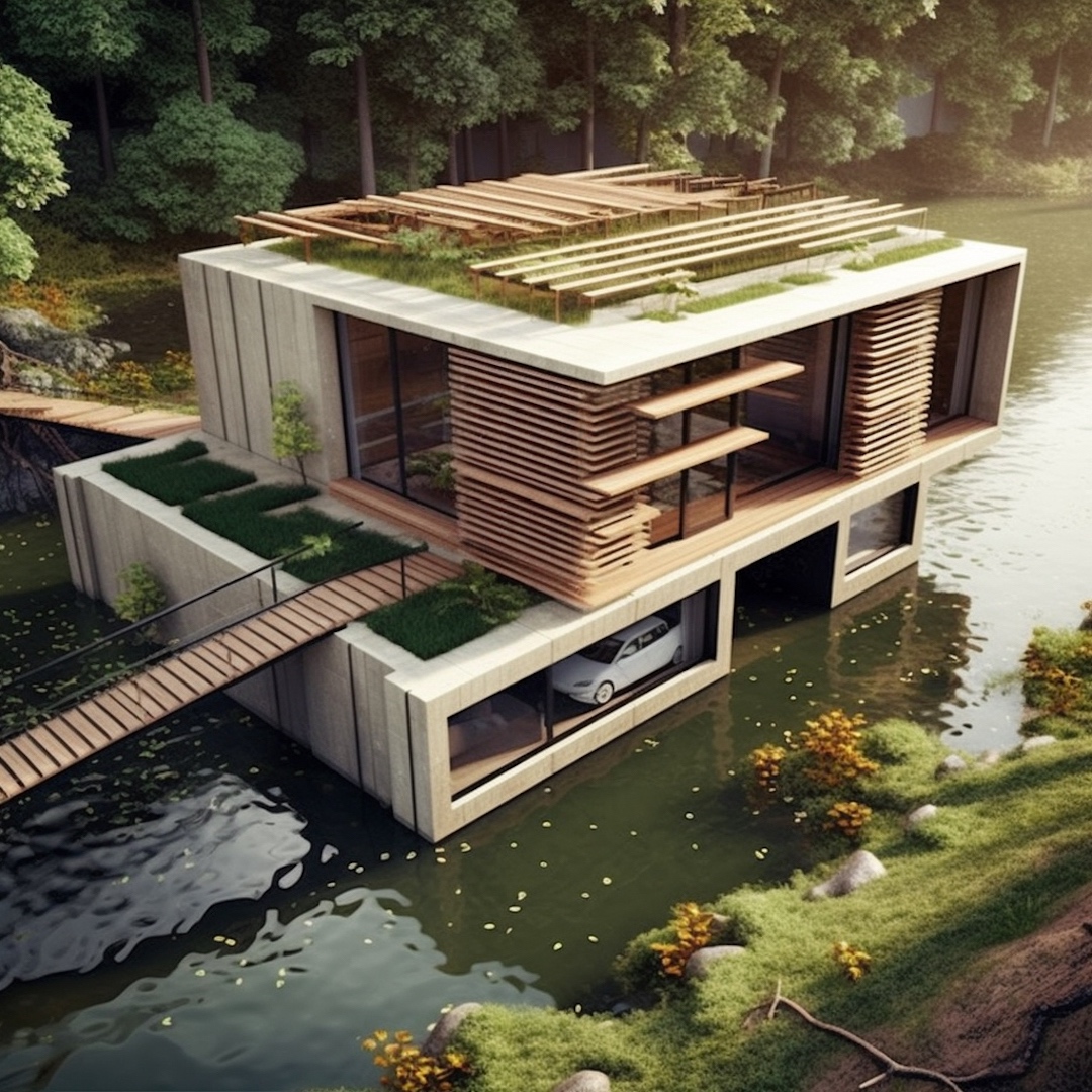 Unique Homes Constructed By AI To Withstand Climate Change - DesignTAXI.com