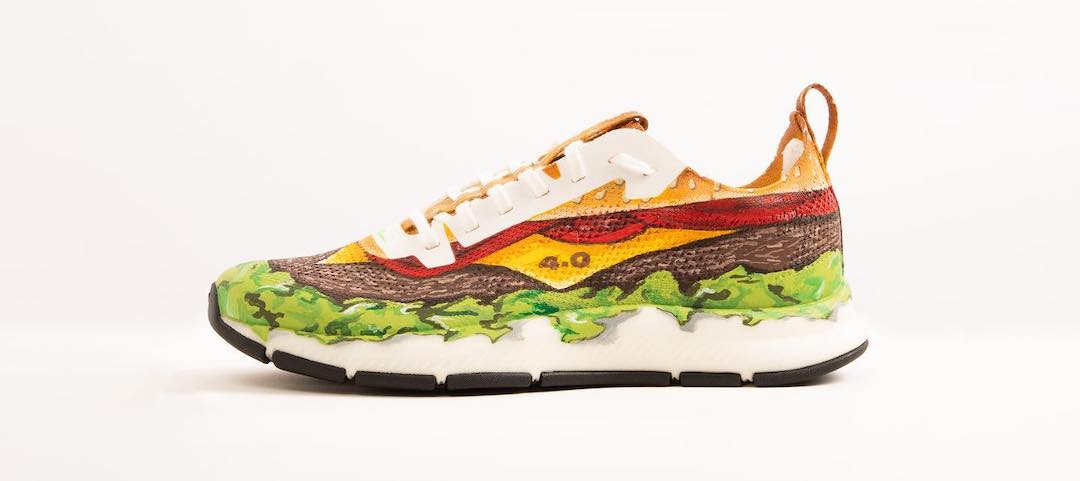 These Plant-Based Cheeseburger Sneakers Dish Up Seriously ‘Fast’ Food ...