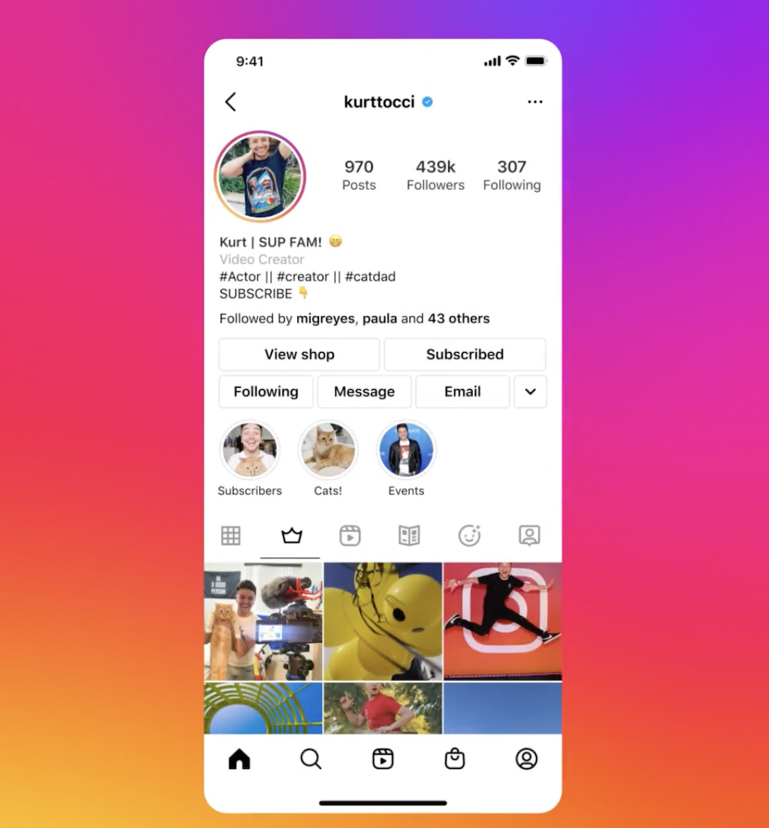 Image via Adam Mosseri