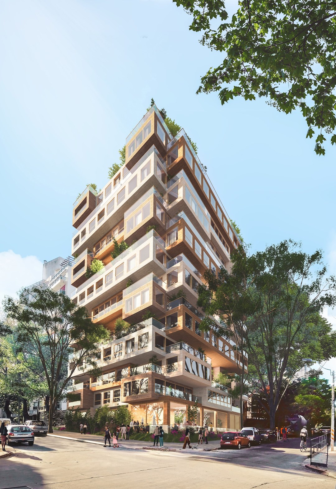 Jenga-Like Apartments Take In The Best Of Country & City Living All In ...