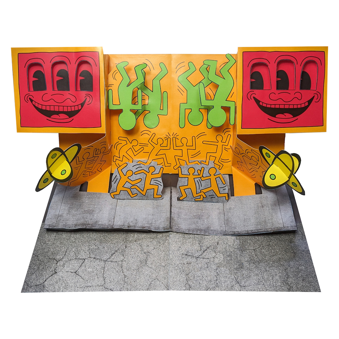 Official Keith Haring Pop-Up Book Lets You Enjoy His Art In New Eye ...