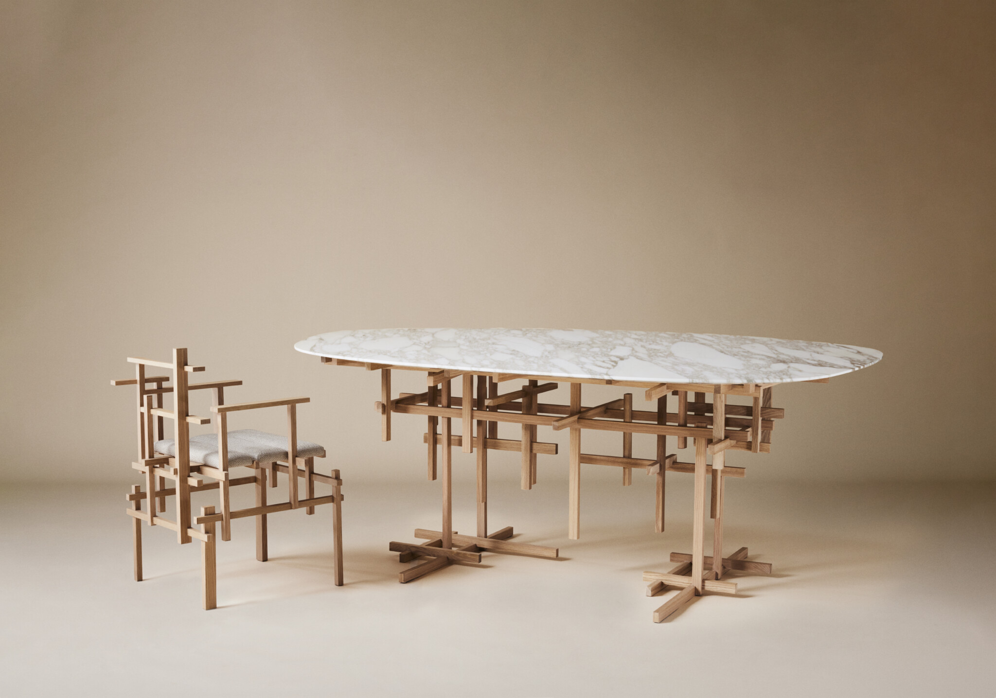 Kengo Kuma Designs Barebones, Sunlight-Inviting Furniture For Luxury ...