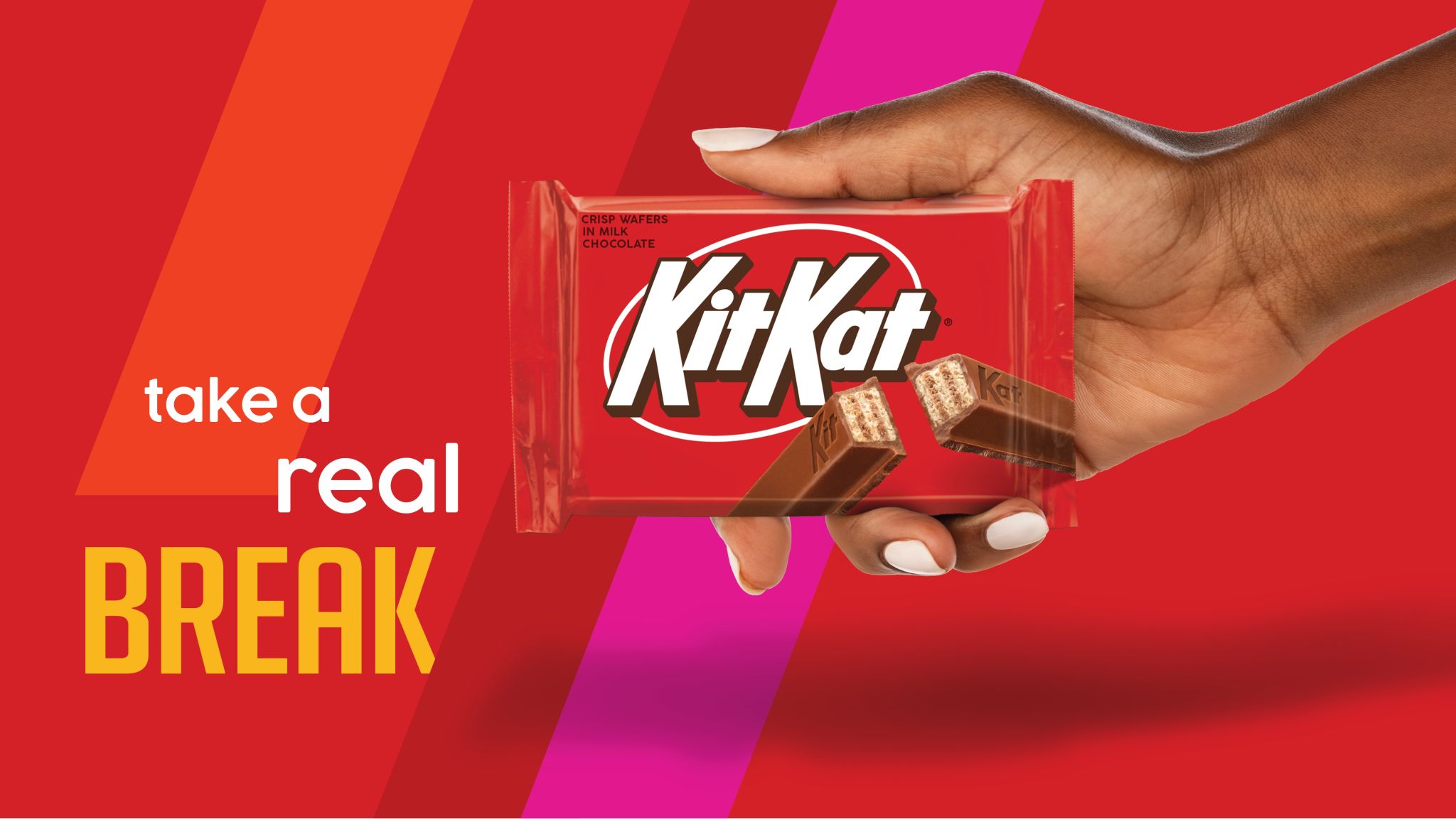 KitKat Unwraps New Logo To Better Bounce Off Shelves & Remind Us To ...