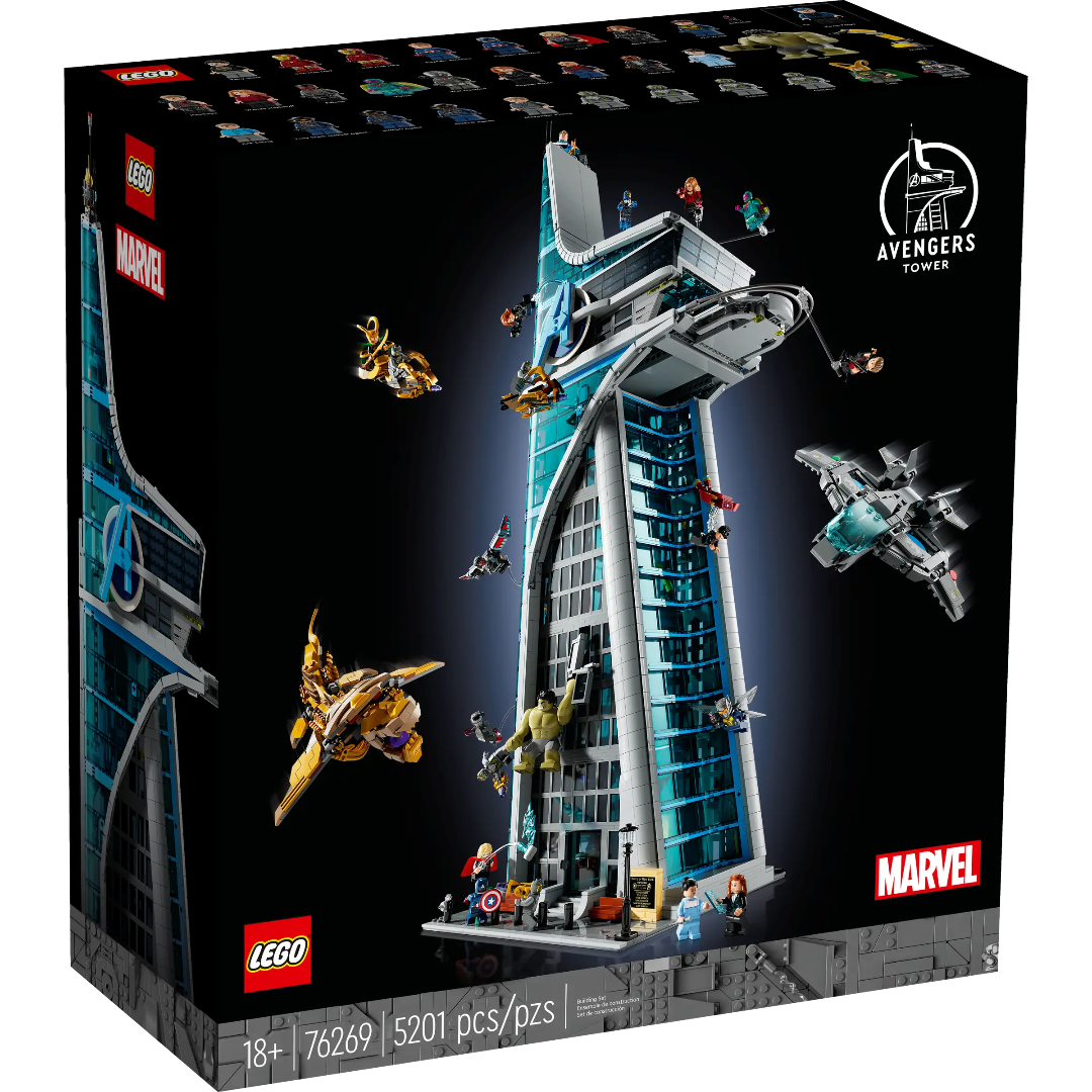 LEGO Unleashes Avengers Tower—Its Largest Marvel Build With Most ...
