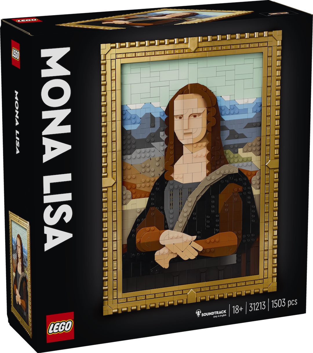LEGO Says ‘Oui’ To History With Intricate ‘Mona Lisa’ & Notre Dame Sets - DesignTAXI.com