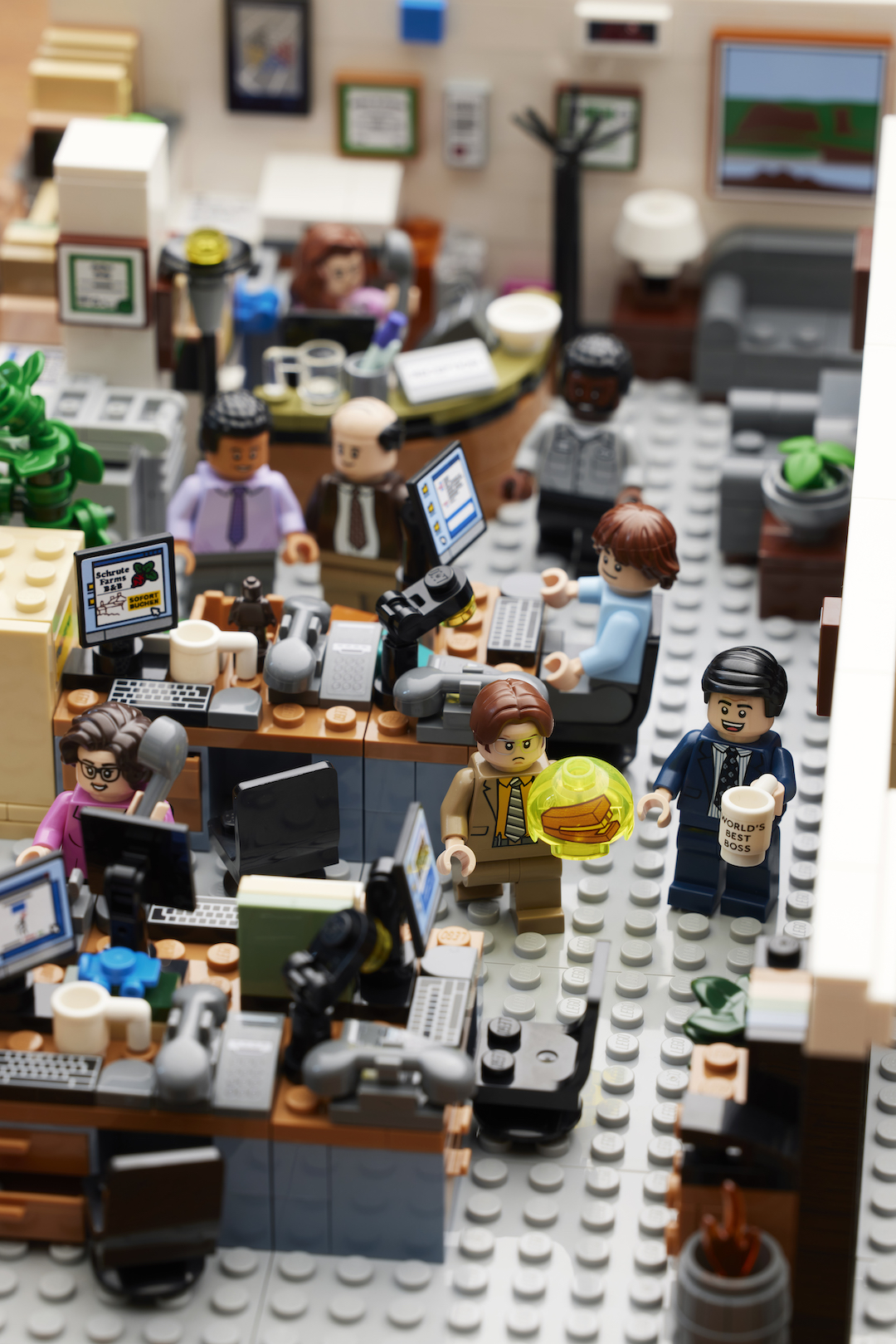 LEGO Debuts 1,164-Piece ‘The Office’ Set For The ‘World’s Best Boss’ At ...