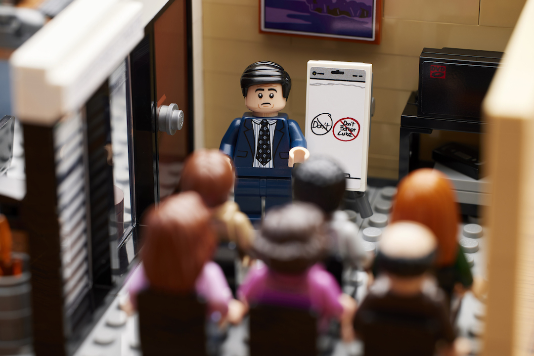 LEGO Debuts 1,164-Piece ‘The Office’ Set For The ‘World’s Best Boss’ At ...