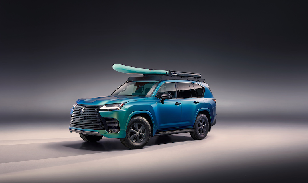 Lexus Presents Outdoor SUV Concept That Changes Colors & With A Kitchen ...