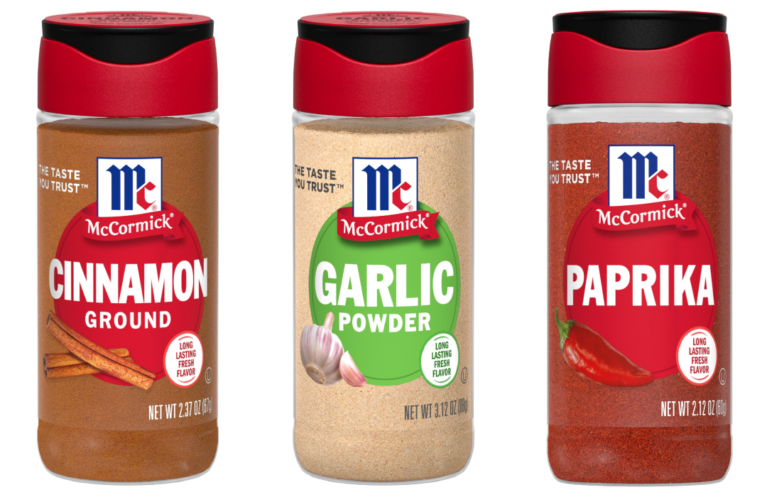 McCormick Overhauls Classic Red-Cap Bottles For Lasting Freshness ...