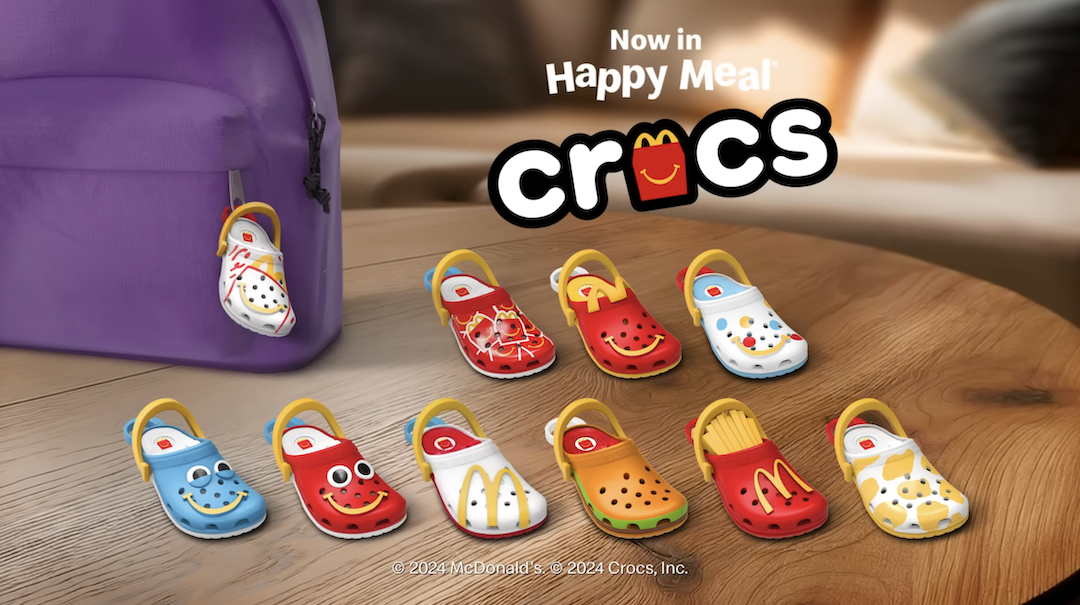 McDonald’s Doles Out Mini Crocs In Clog-Inspired Happy Meal Boxes ...