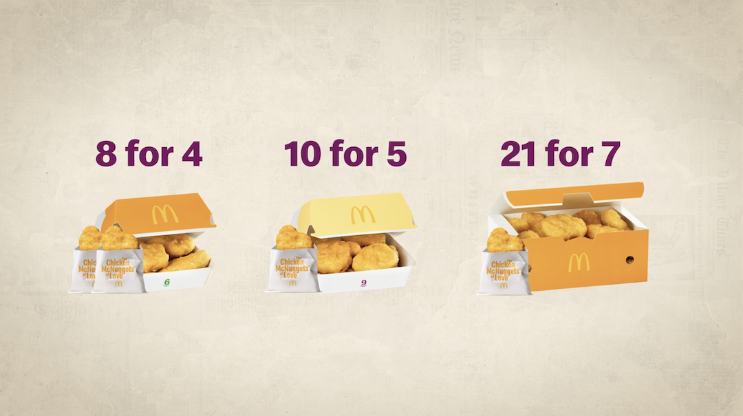 McDonald’s Solves McNugget Craving Dilemmas With Single-Packs In Switzerland | Assuage ...