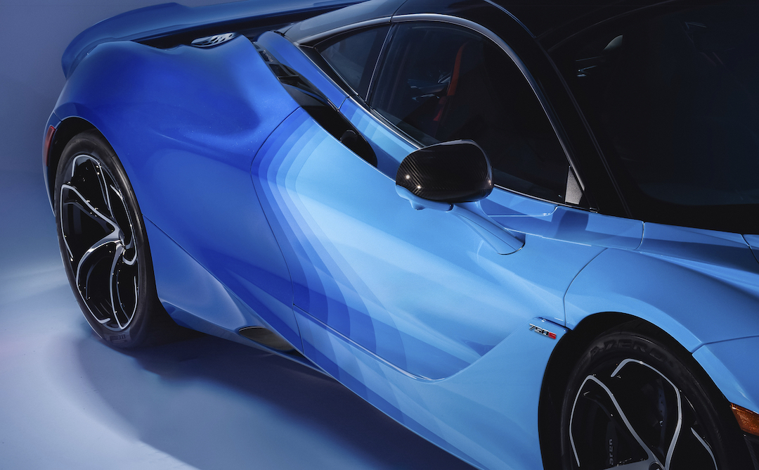 McLaren Shows Off Vibrant Gradient Finishes With Seven Different Shades ...
