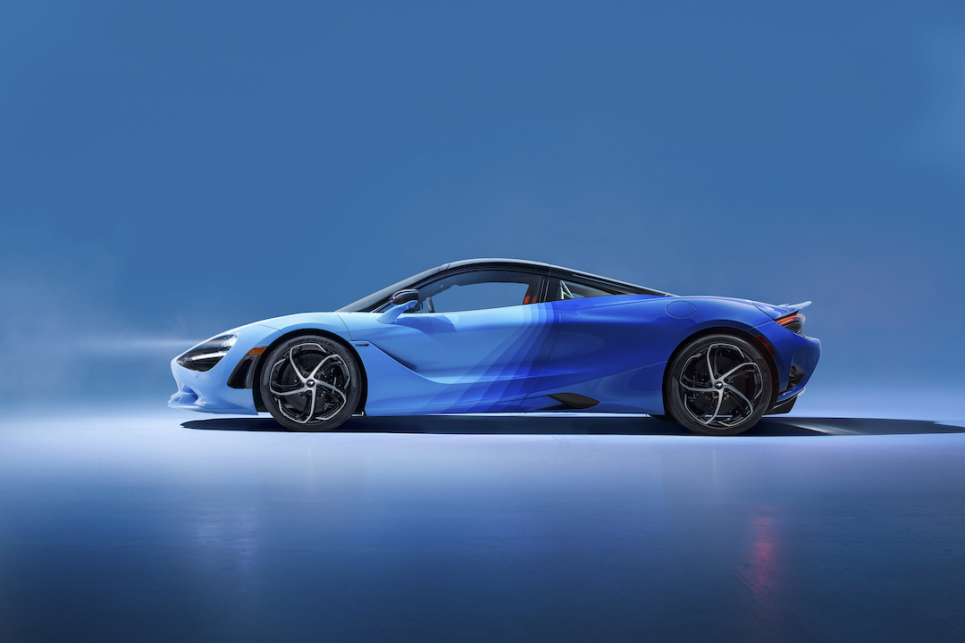 McLaren Shows Off Vibrant Gradient Finishes With Seven Different Shades ...