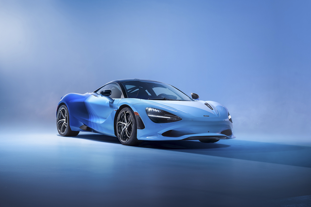 McLaren Shows Off Vibrant Gradient Finishes With Seven Different Shades ...