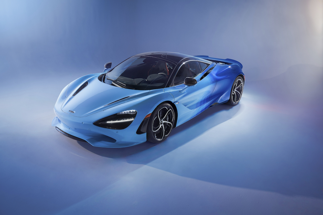 McLaren Shows Off Vibrant Gradient Finishes With Seven Different Shades ...