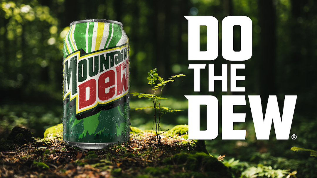 Mountain Dew Revitalizes The ‘Mountain’ In Fizzy New Visual Identity - DesignTAXI.com