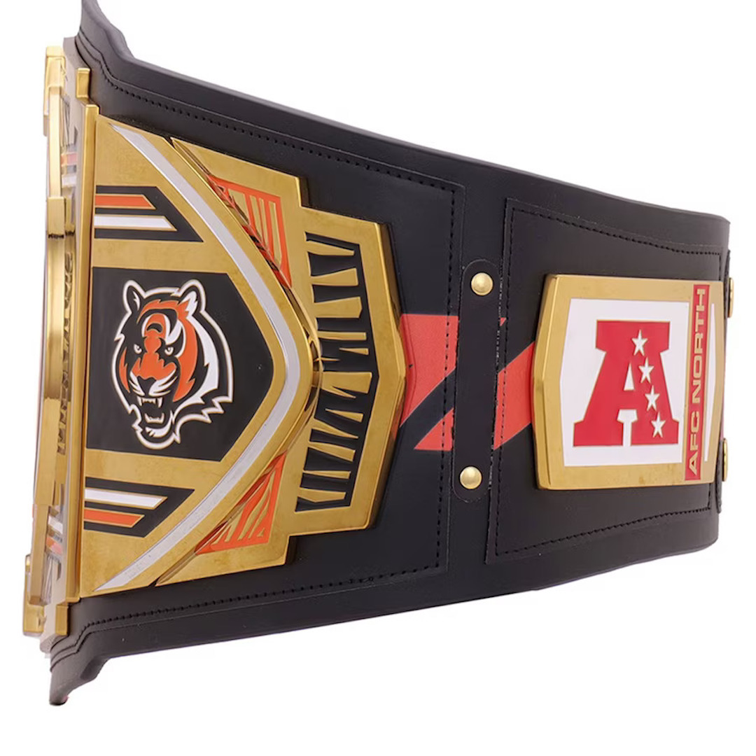 WWE & NFL Team Up On First-Ever Legacy Belts To Champion Your Team ...