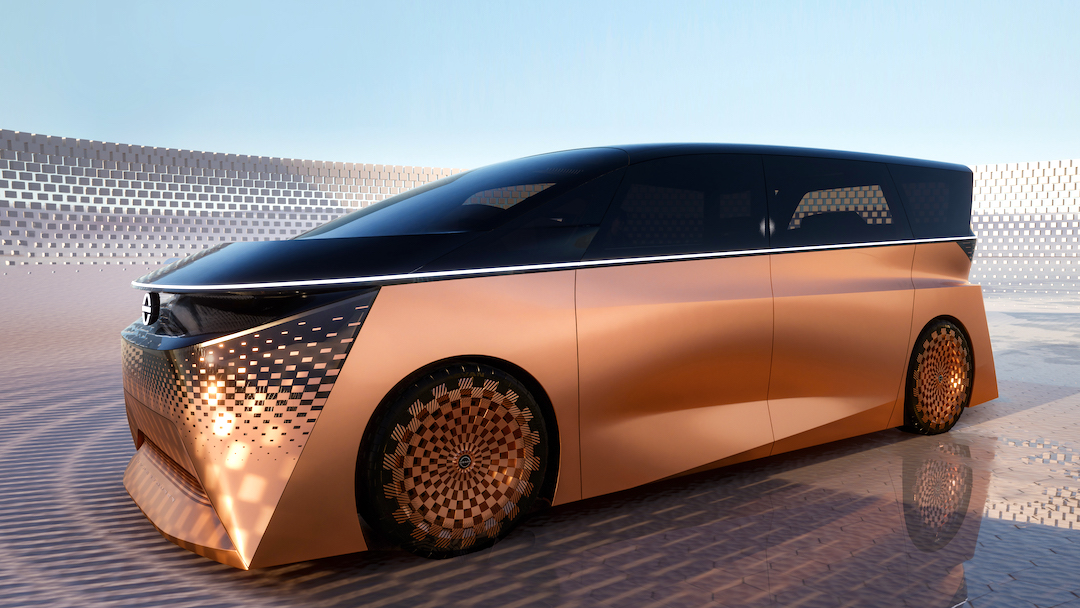 Nissan Reimagines Road Trips With Self-Driving Luxury Electric Minivan ...