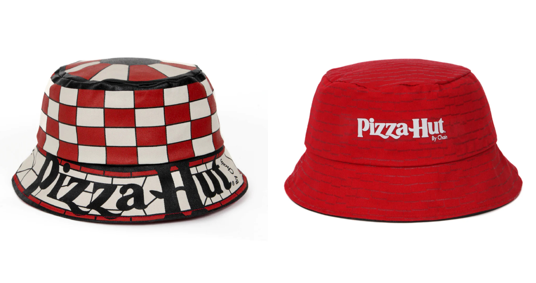 Pizza Hut Raises The Red Roof With Bucket Hats Modeled After Its Famous ...